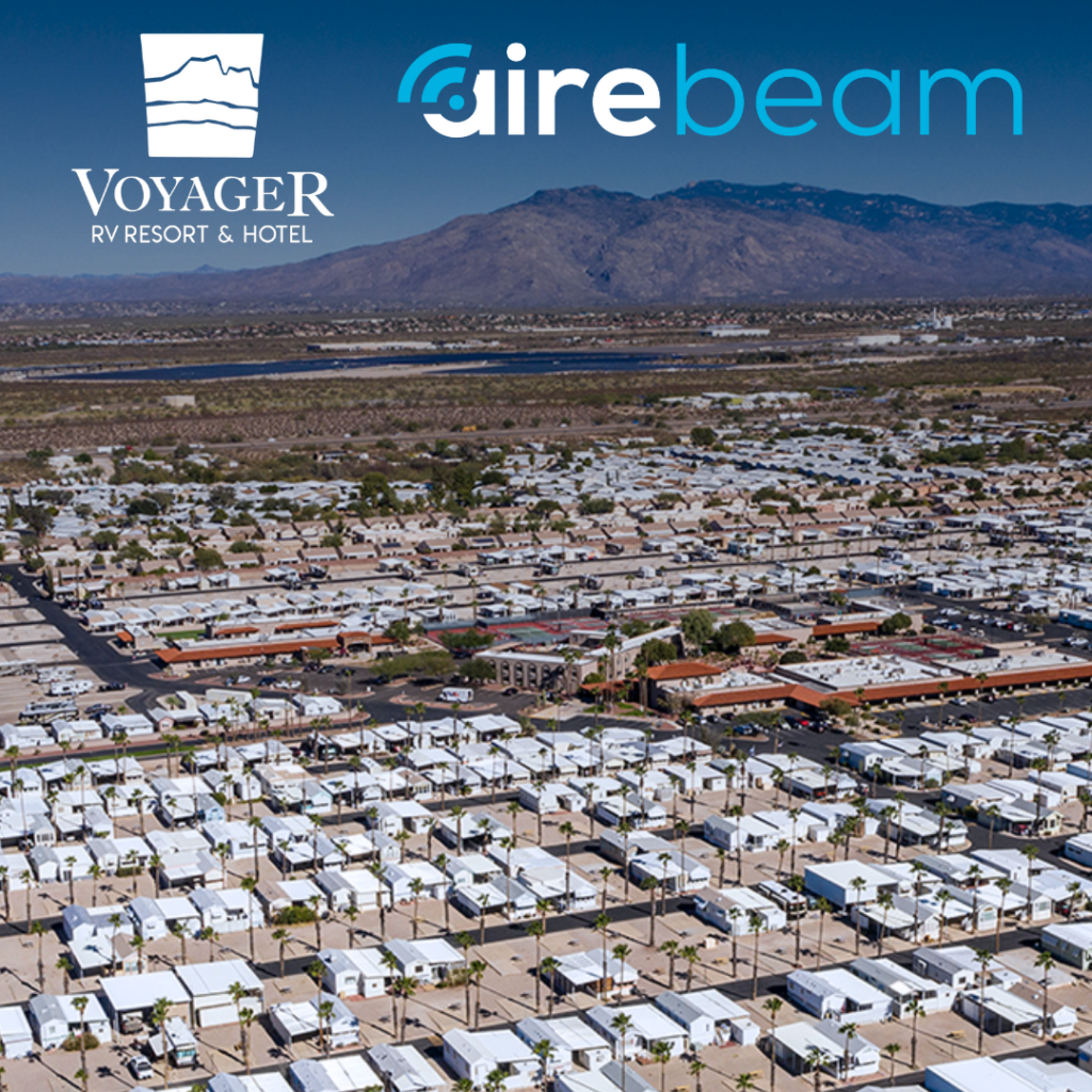 AireBeam Starts Fiber Internet Buildout at Voyager RV Resort